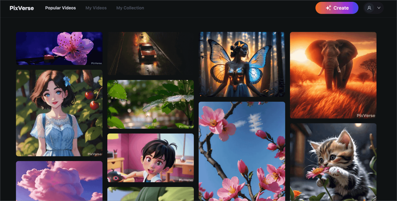 動画生成AI「Pixverse」がすごい！さまざまなスタイルで簡単に自由自在に動画を解説！ - Routine labo