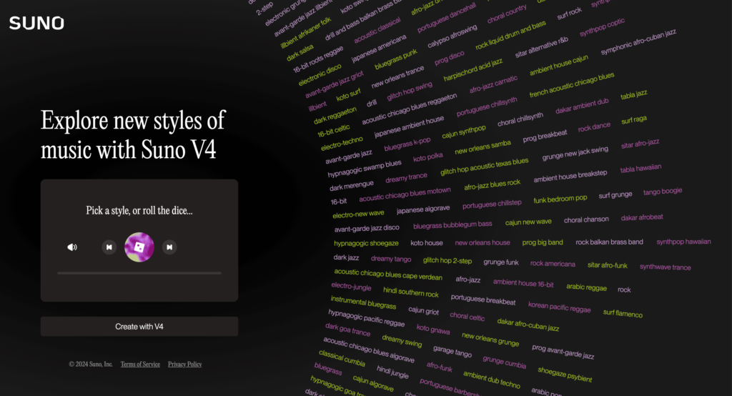 Snow AI V4：音楽生成AIの革命！使い方から新機能まで完全ガイド